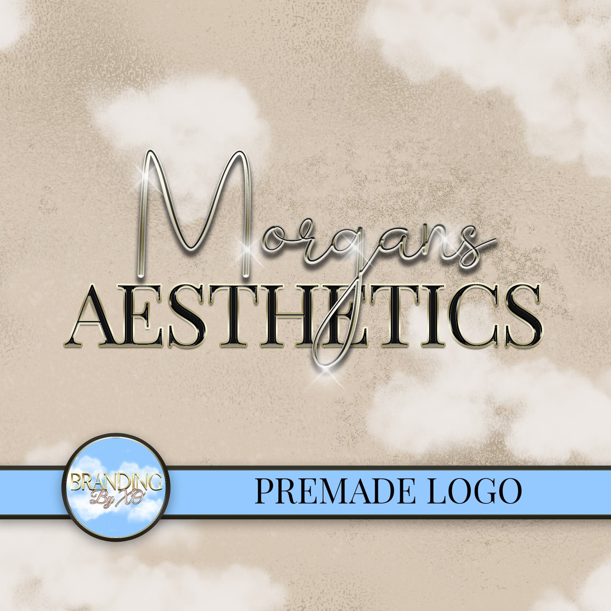 Logo Premade Aesthetic Logo Aesthetician Pretty Logo Aesthetic ...