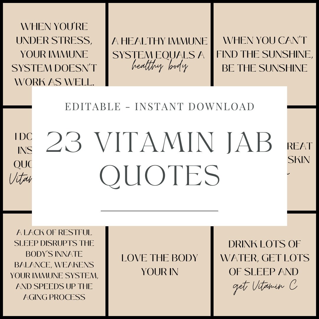 23 Beige Vitamin Boosters Quotes Vitamin Injections Aesthetics ...