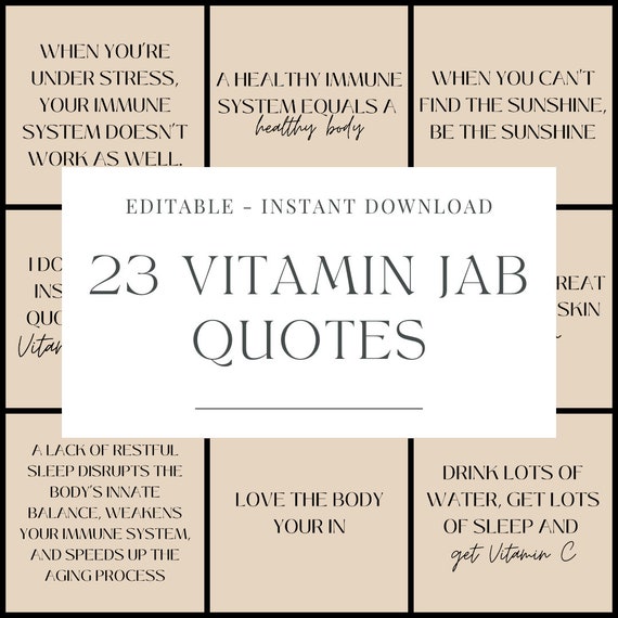 Vitamin Quotes