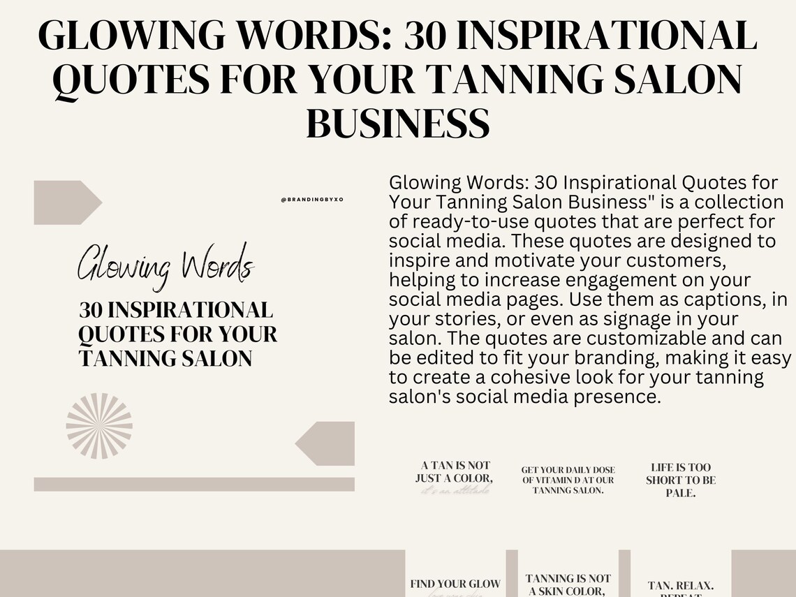 Glowing Words: 30 Inspirational Quotes Editable With Canva (free) for ...