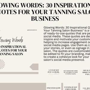 Glowing Words: 30 Inspirational Quotes Editable With Canva (free) for ...