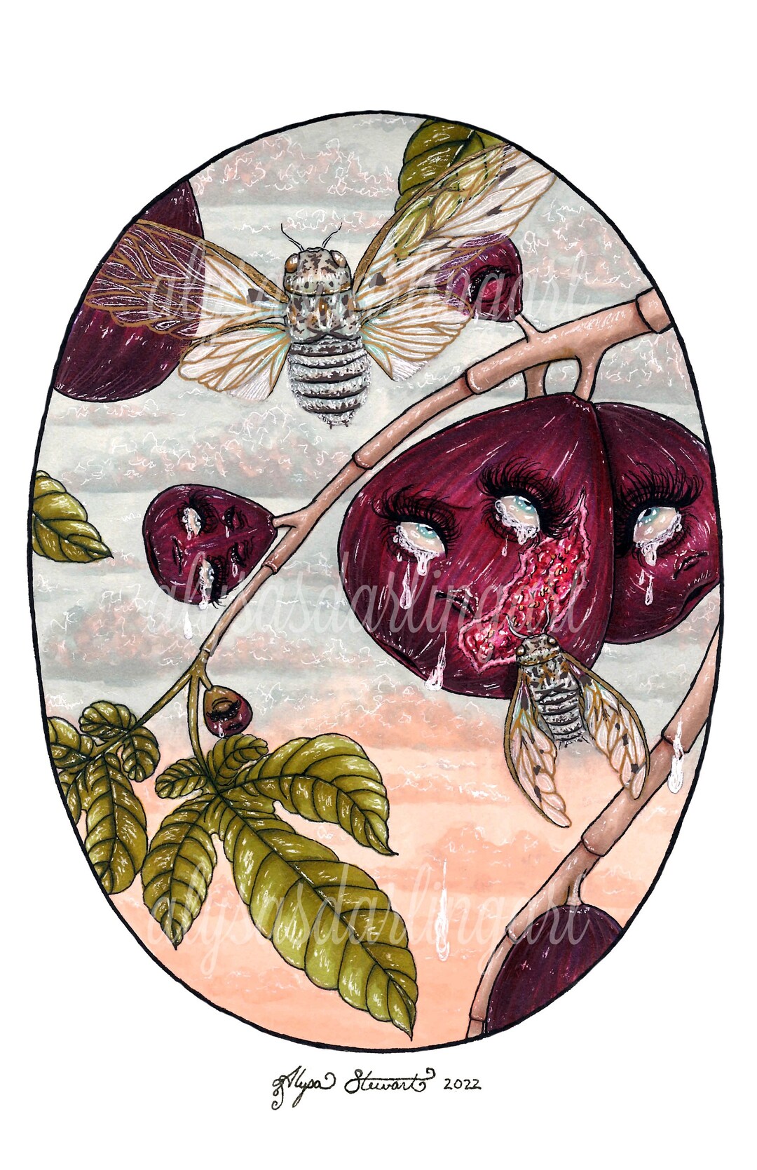 Eaten Alive” Fine Art Print - Etsy