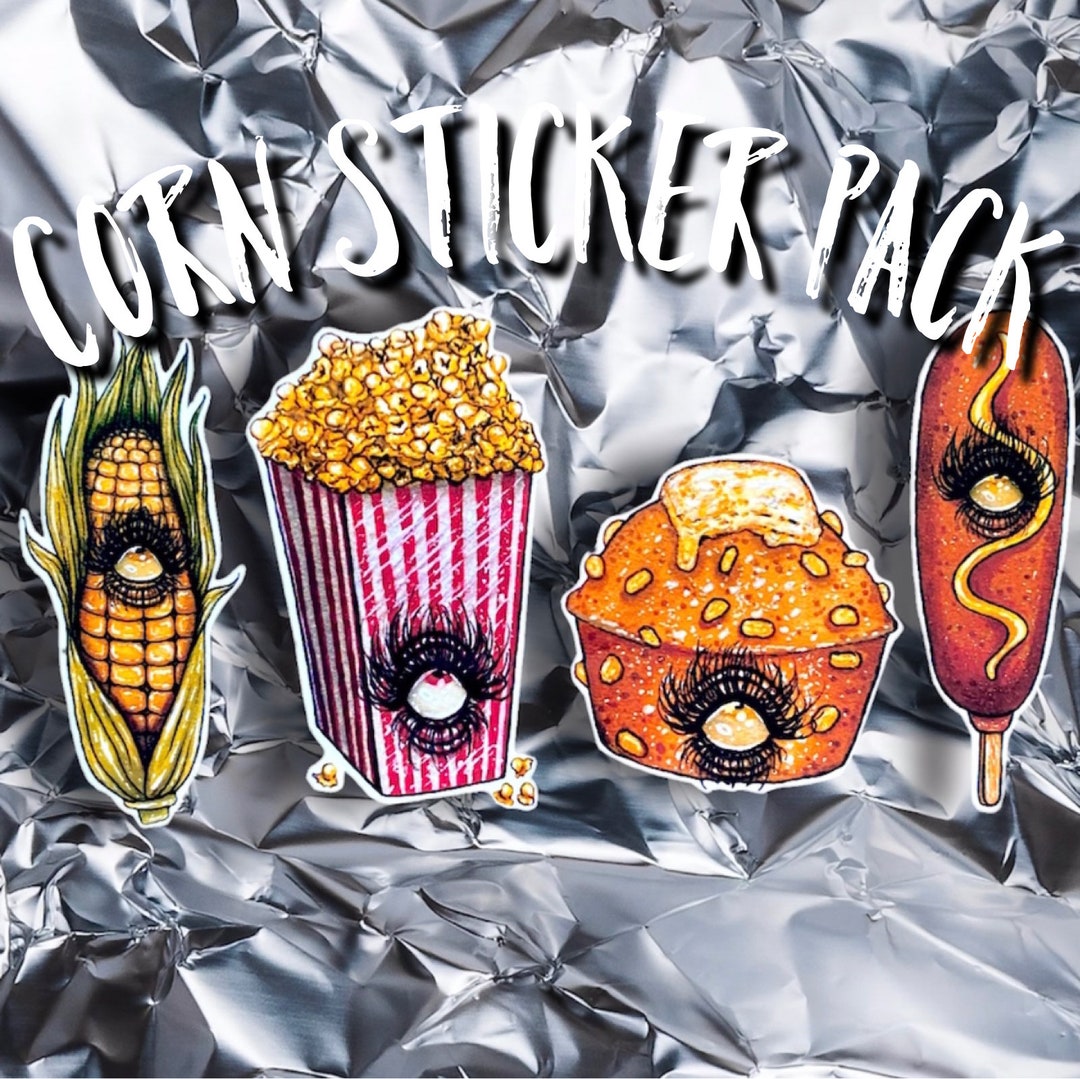 Its Corn Sticker Pack - Etsy