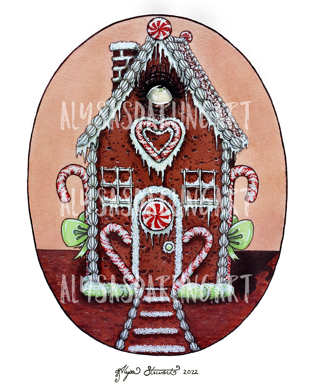 That Gingerbread Feeling Fine Art Print - Etsy