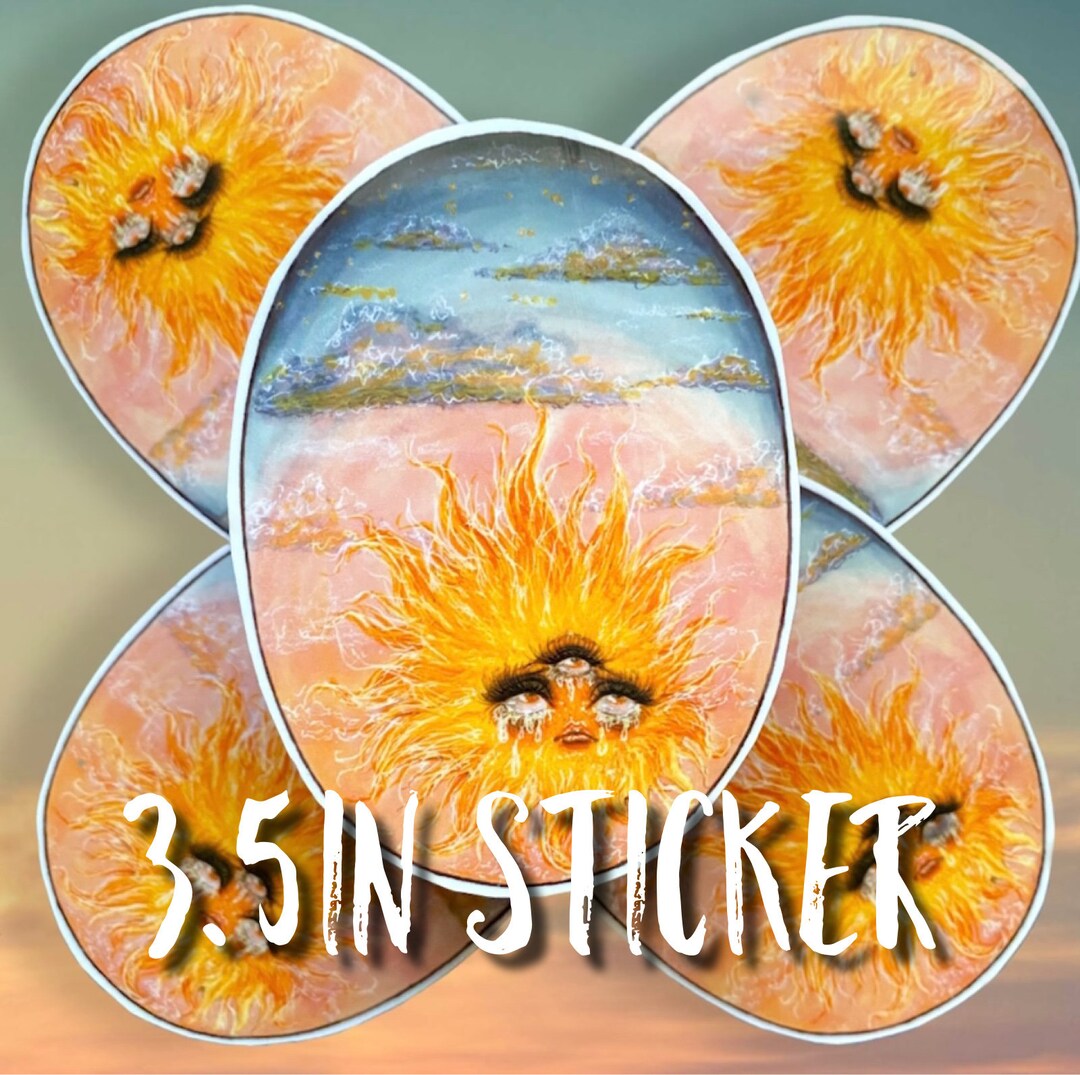 Sensitive Sol Sticker - Etsy