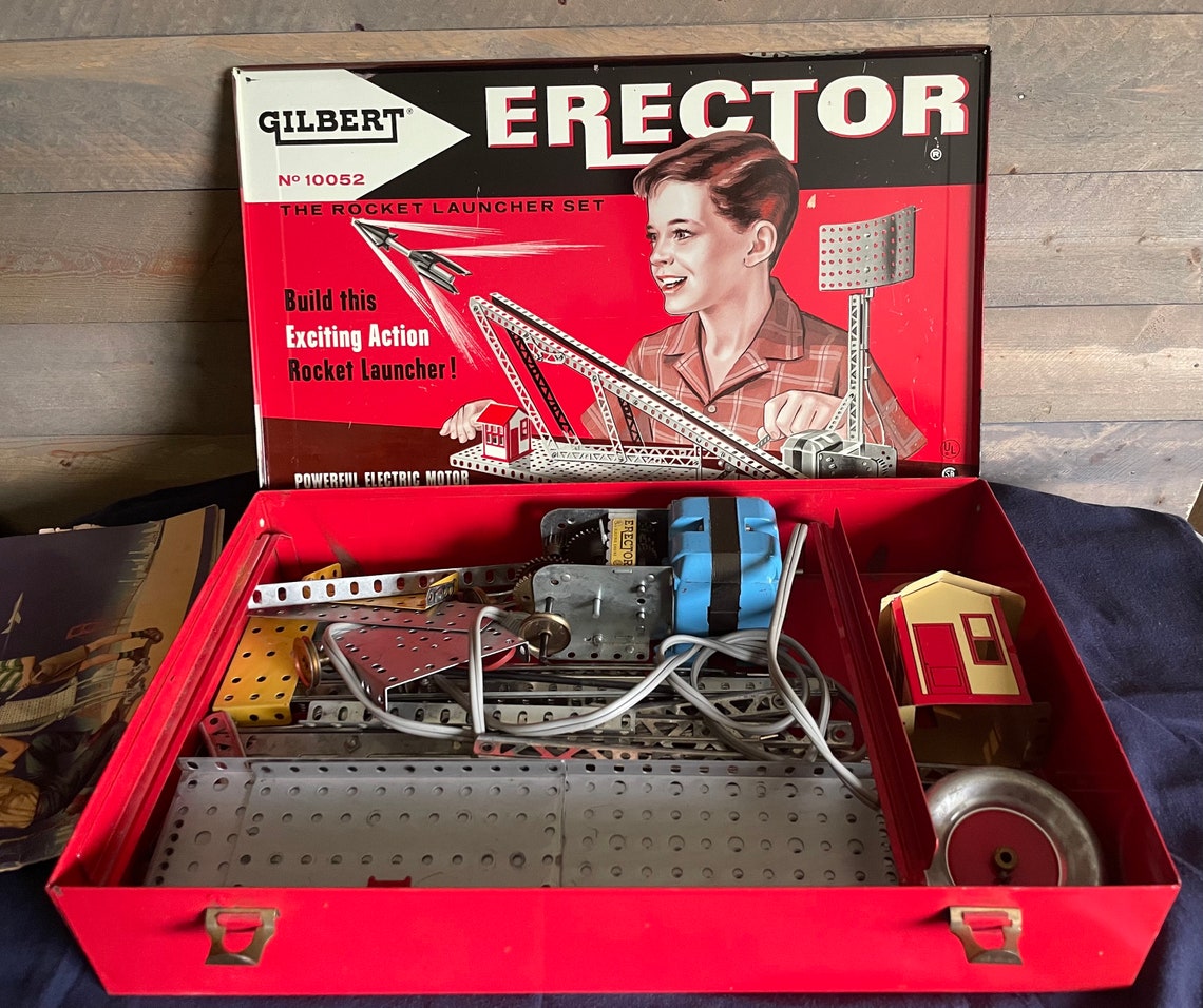 Vintage 1958 Erector Set | Etsy