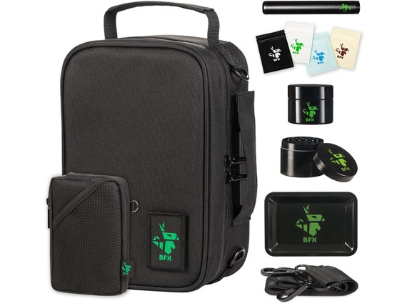 Smell Proof Stash Box Set W/lock Smell Proof Pouch Smellproof | Etsy