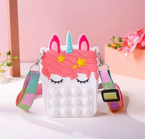Unicorn Mini Popit Purse | Etsy
