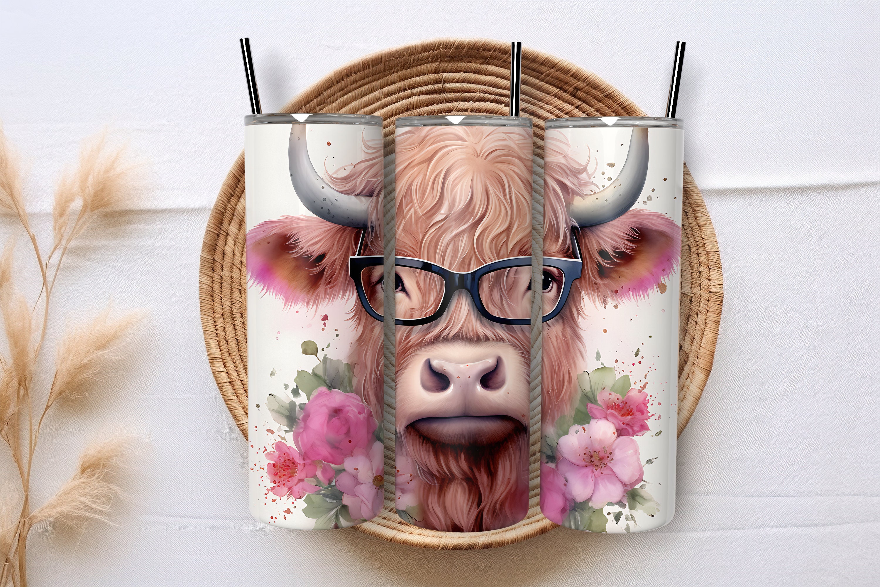 Cow Tumblers Highland Cow Tumbler Highland Cow Cup Cute Cow Cup Cute ...
