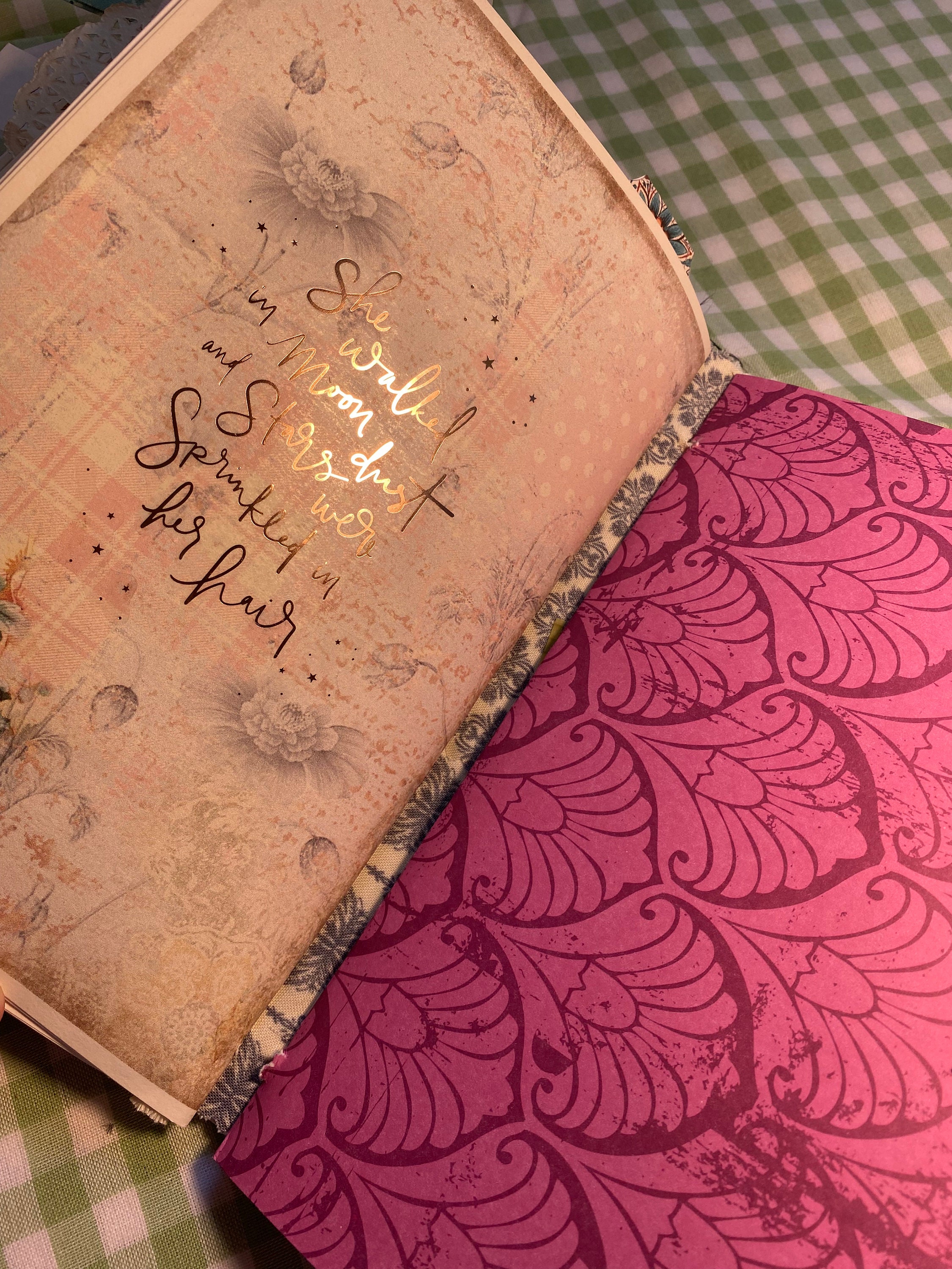 Bohemian Junk Journal Boho Smashbook Boho Art Journal Ephemera - Etsy