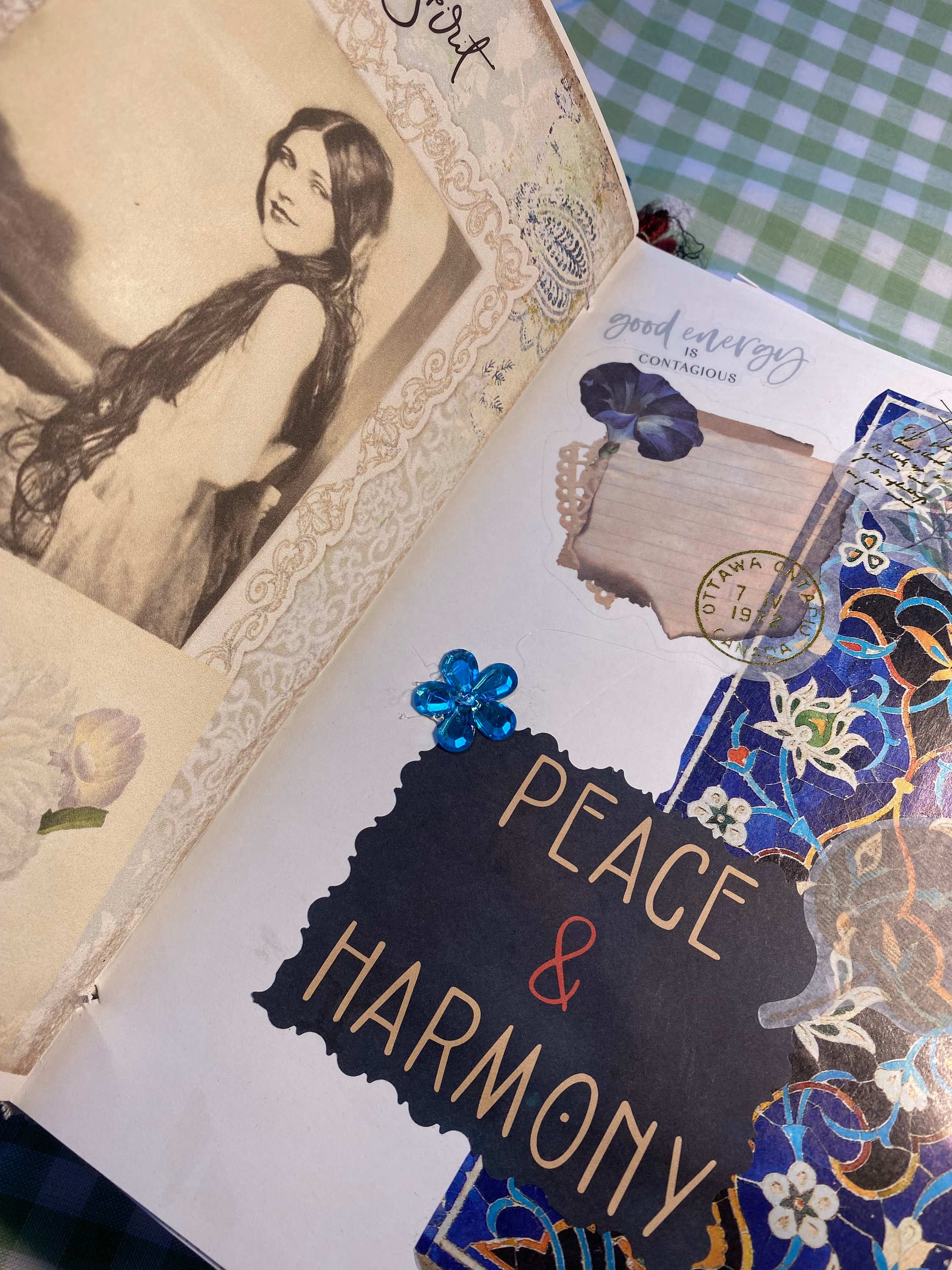 Bohemian Junk Journal Boho Smashbook Boho Art Journal Ephemera - Etsy