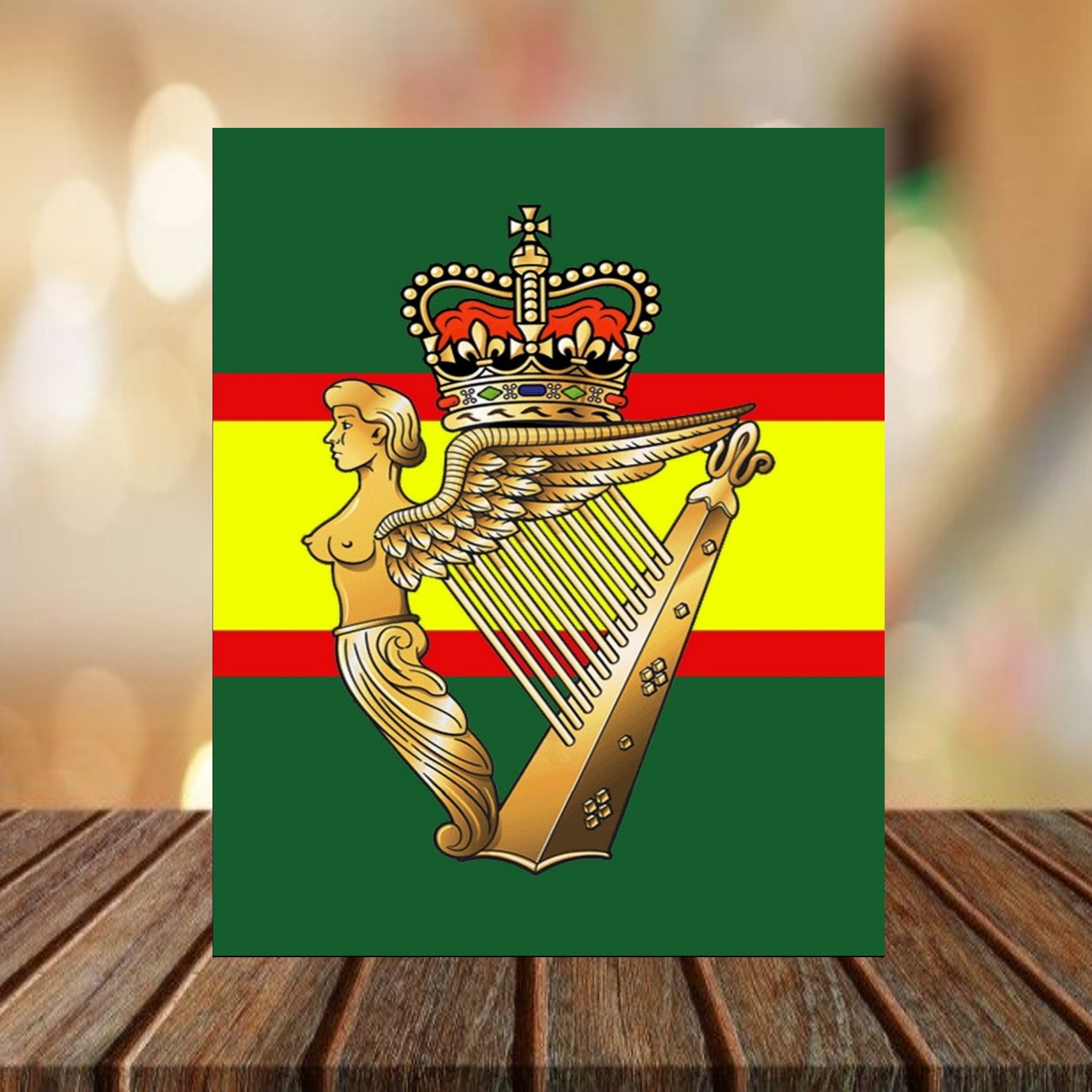 Ulster Defence Regiment Cap Badge Metal Sign.....ideal for | Etsy