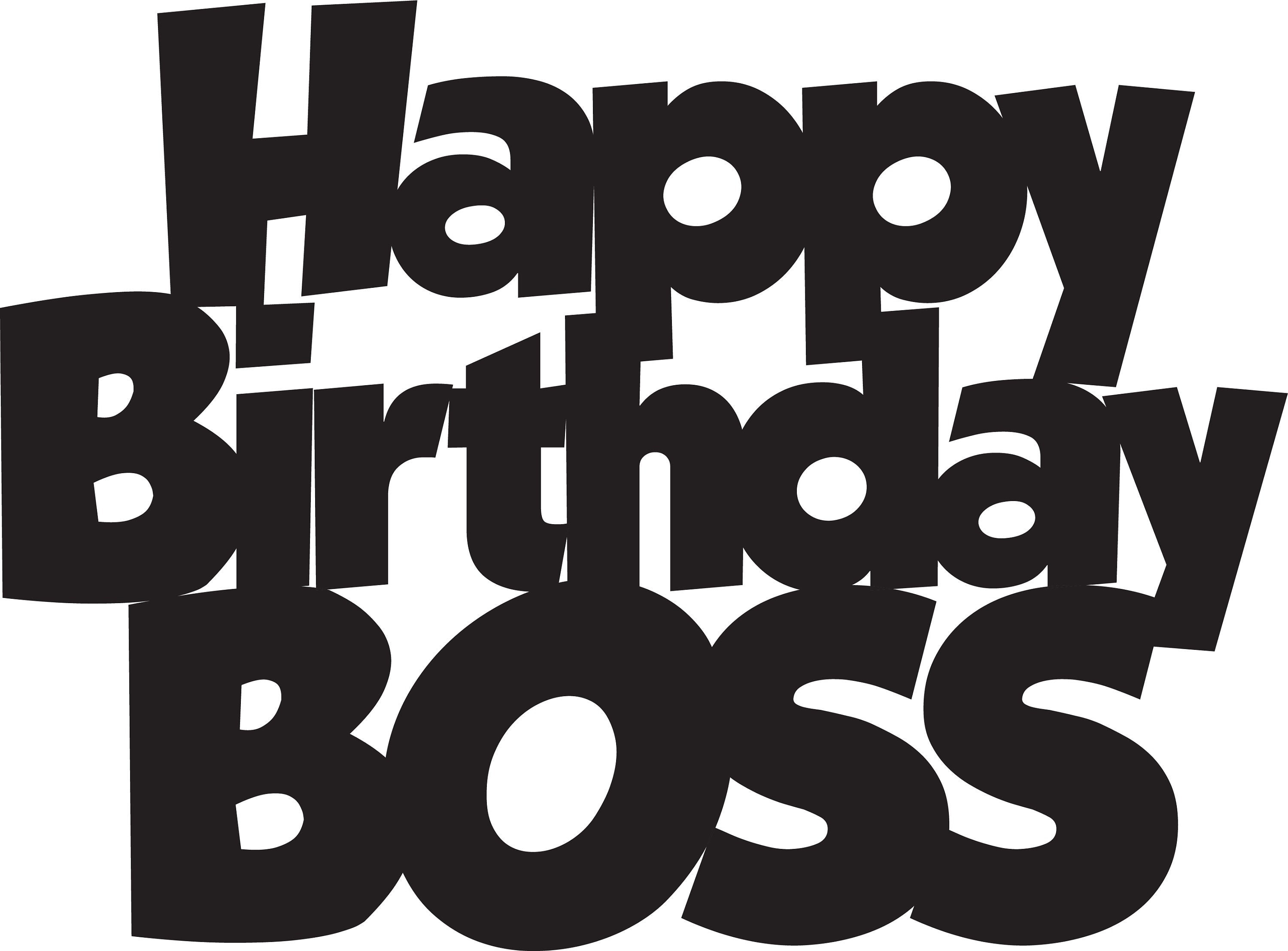 Happy Birthday Boss - Etsy