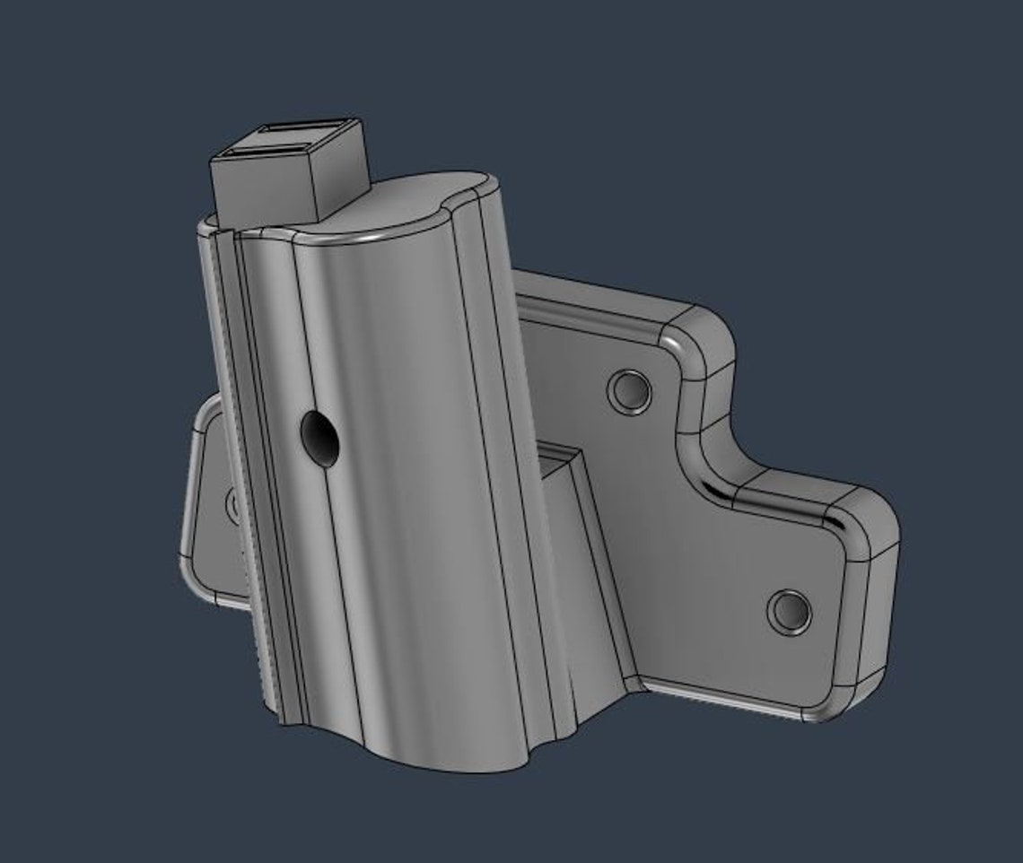 Milwaukee M12 Tool Holder- Side View Angled - Etsy