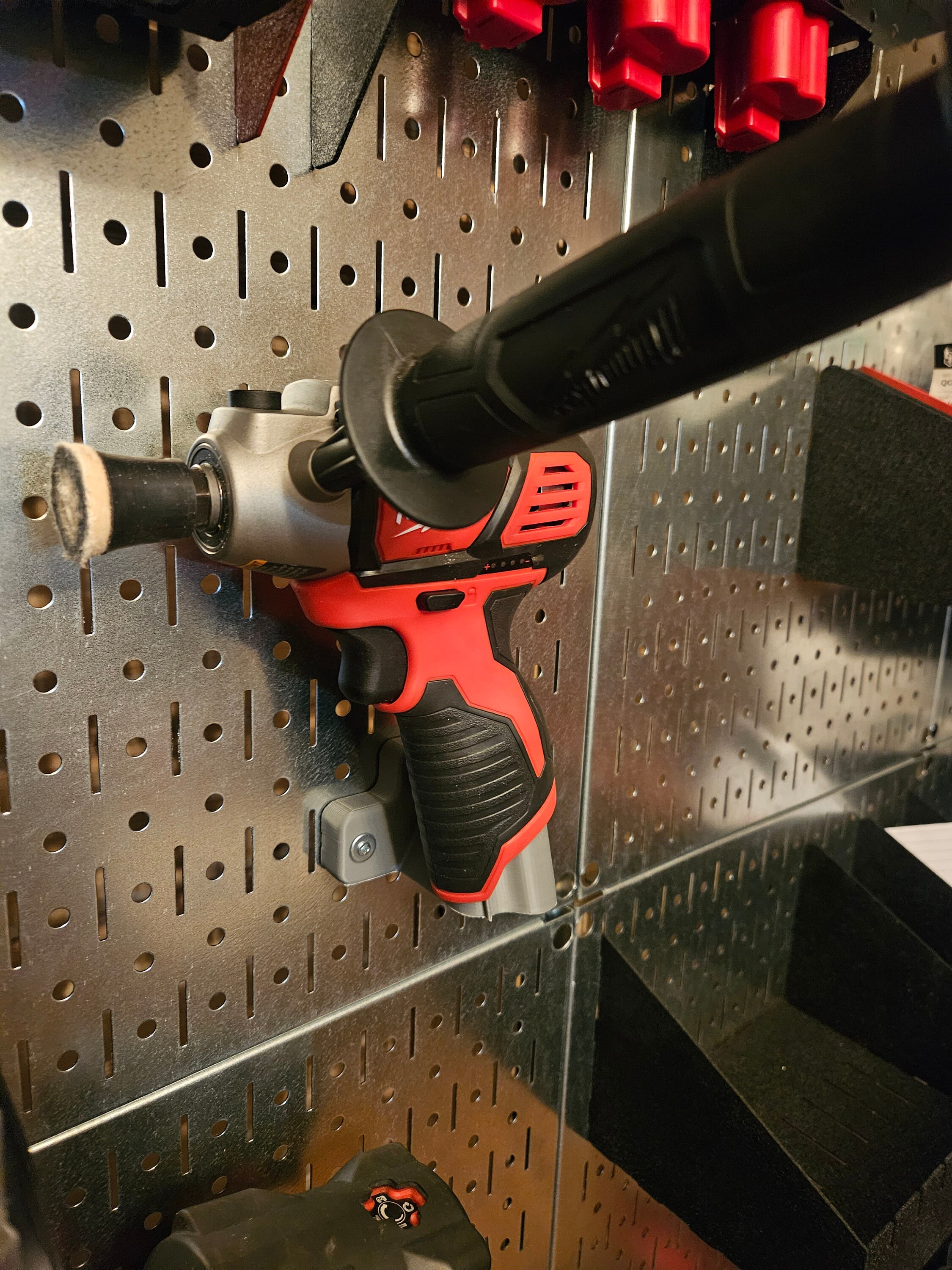 Milwaukee M12 Tool Holder- Side View Angled - Etsy