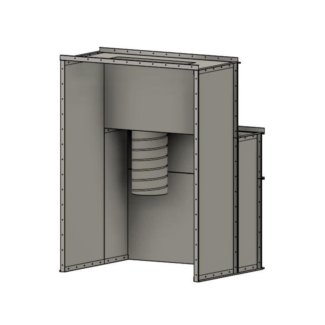 DIY Sheet Metal Spray Booth Plans - Digital Download - Etsy