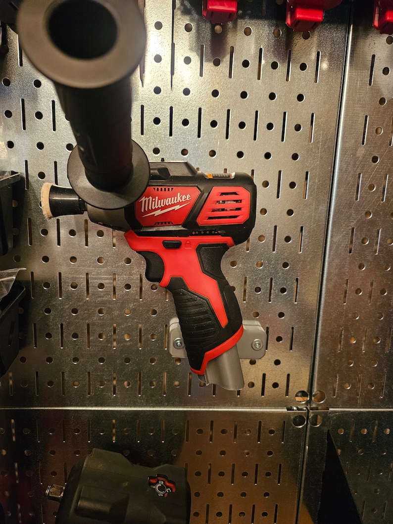 Milwaukee M12 Tool Holder- Side View Angled - Etsy