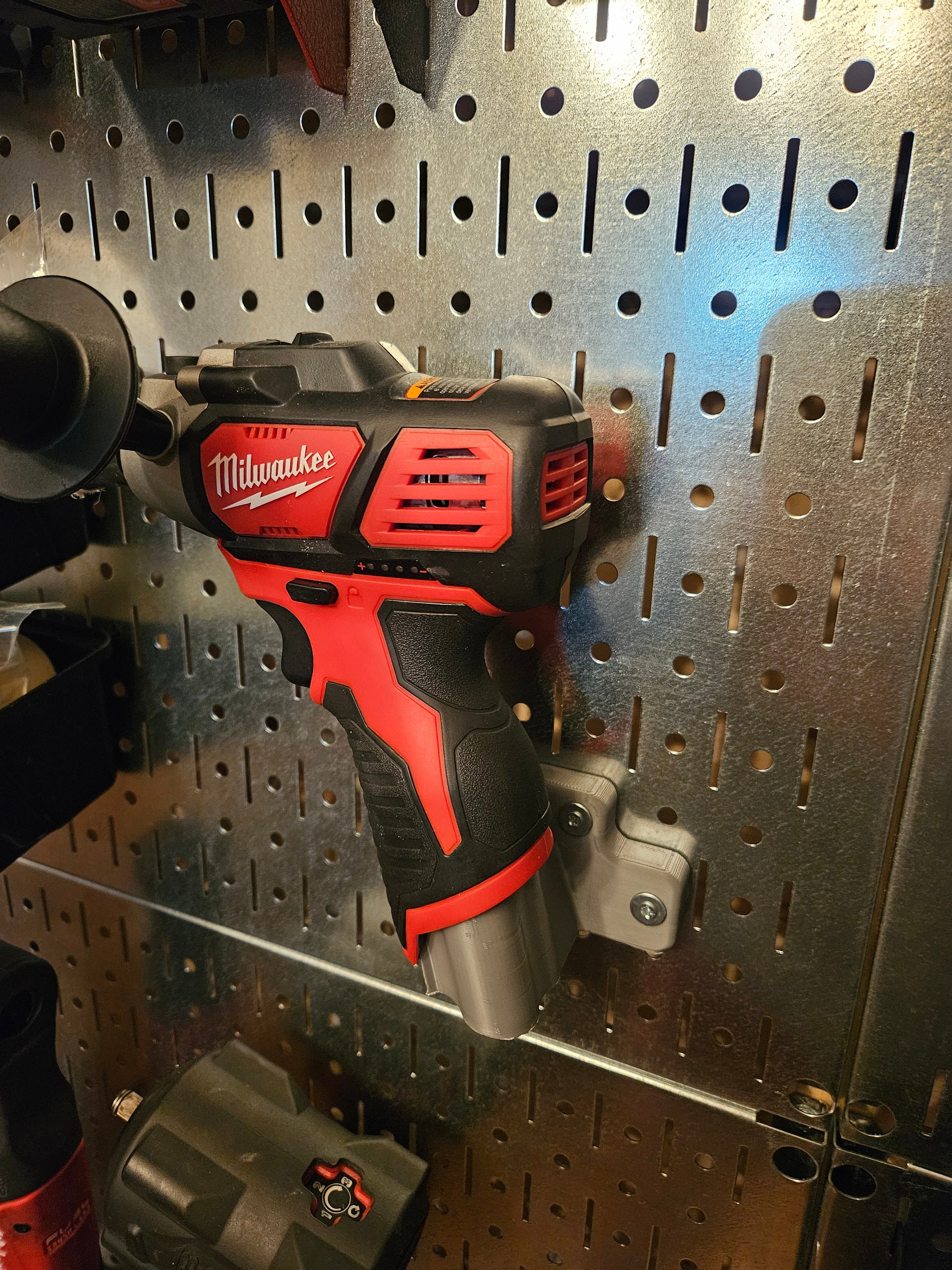 Milwaukee M12 Tool Holder- Side View Angled - Etsy