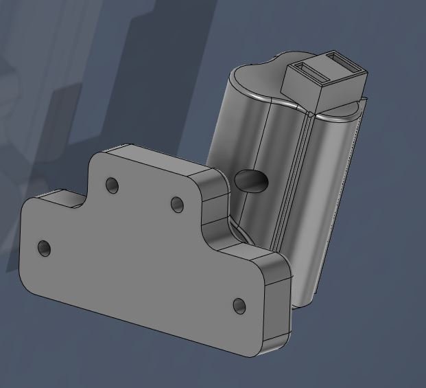 Milwaukee M12 Tool Holder- Side View Angled - Etsy