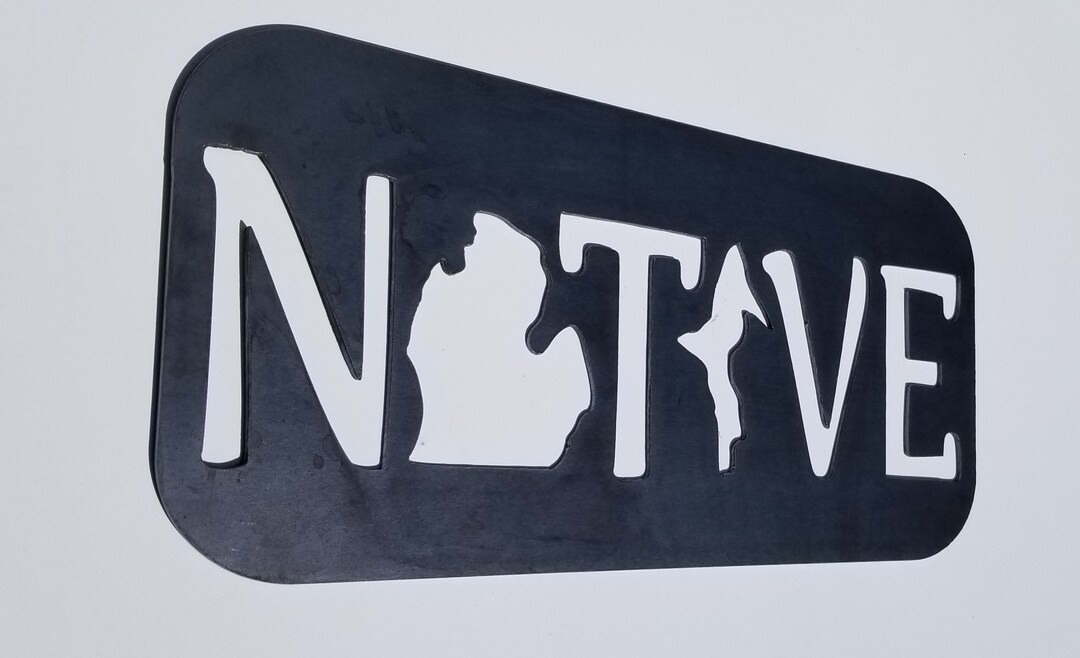 Michigan Native Sign - Etsy