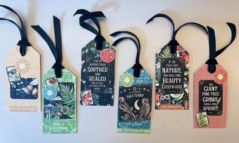 Months of the Year Gift Tags (handmade Set of 12) - Etsy