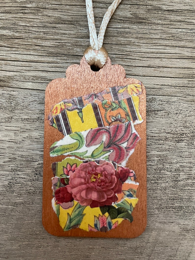 Boho Style Wood Gift Tags (set of 4) - Etsy