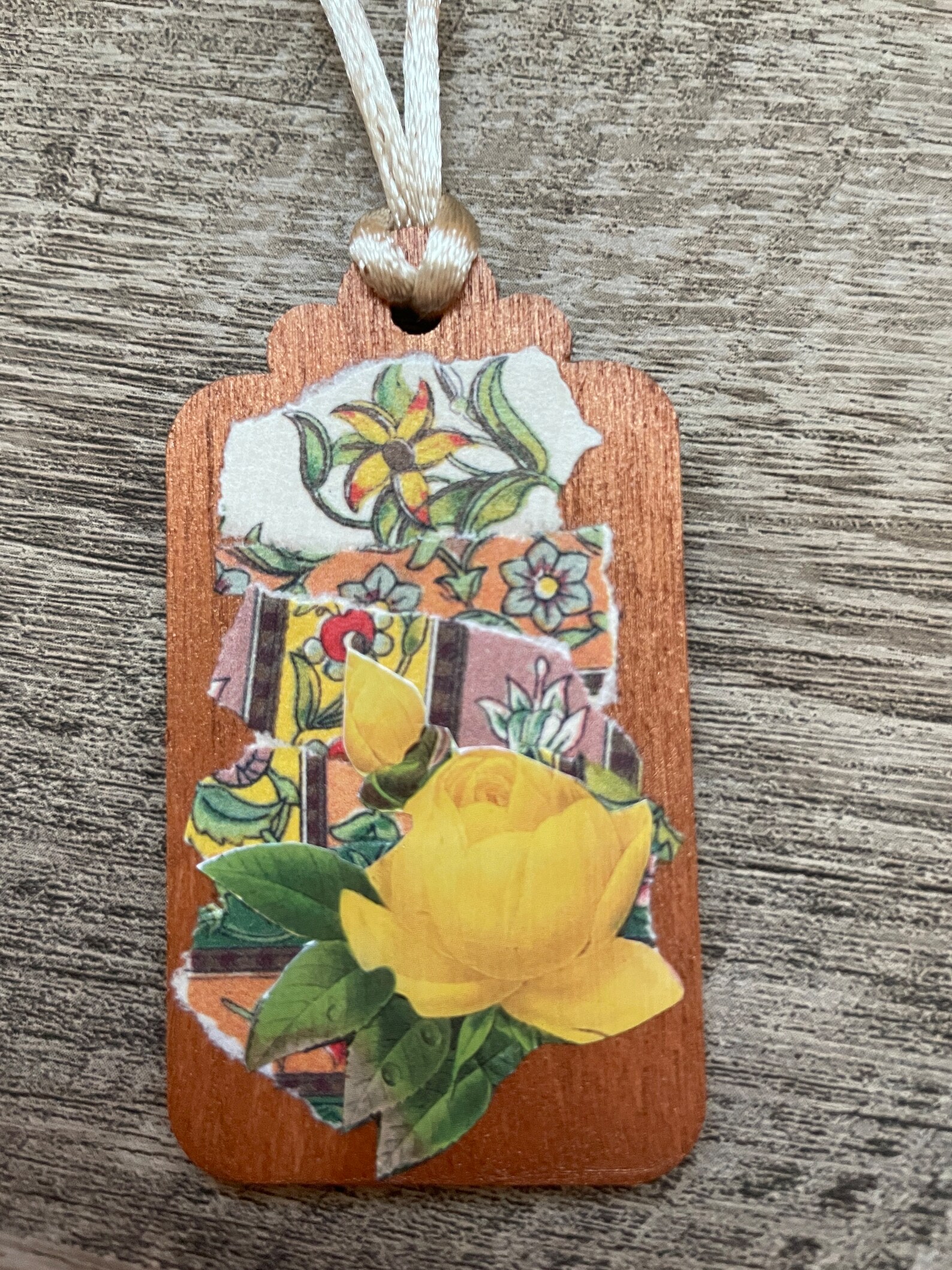 Boho Style Wood Gift Tags (set of 4) - Etsy