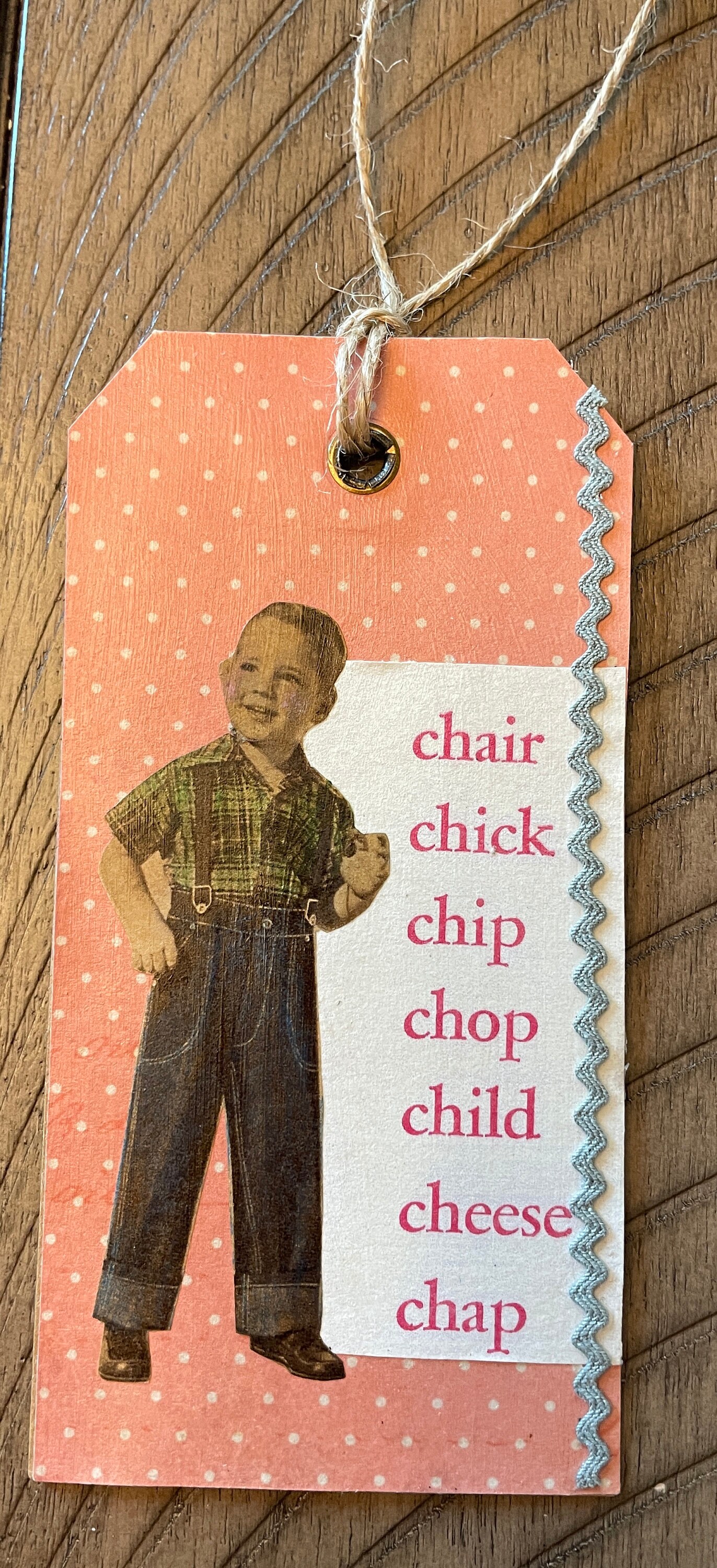 Vintage Alphabet Flashcard Bookmark - Etsy