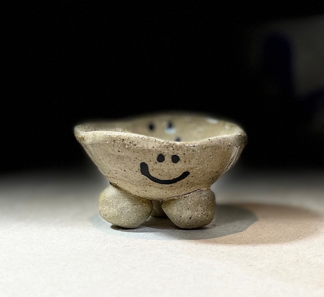 Smiley Face Bowl - Etsy