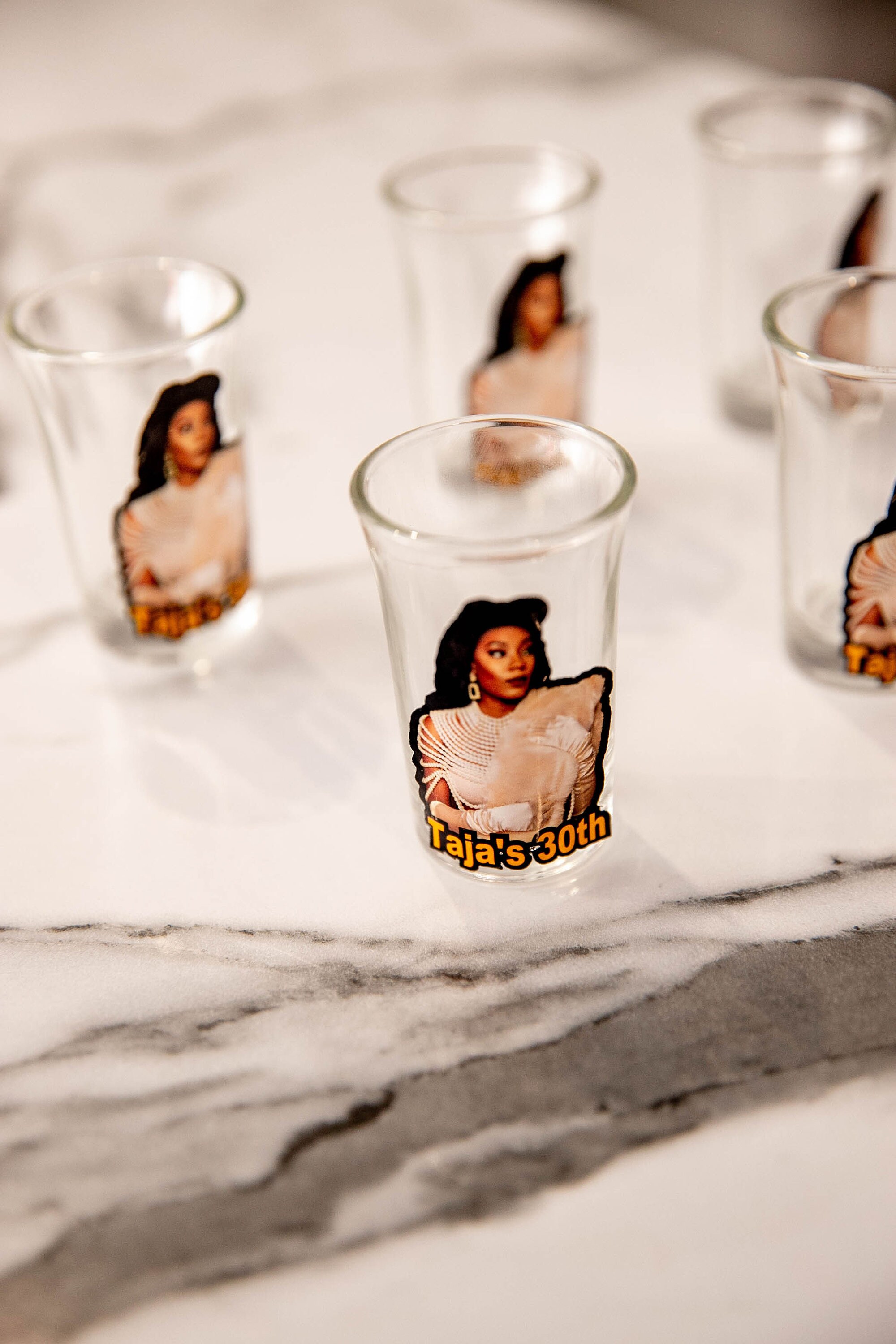 Personalized Printed Photo Shot Glasses (plastic or Glass Material) - Etsy