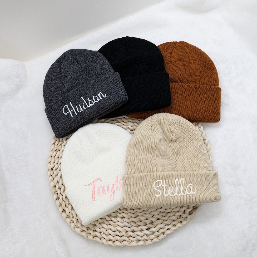 Personalized Embroidery Beanie/personalized Baby Beanie/baby Hat ...
