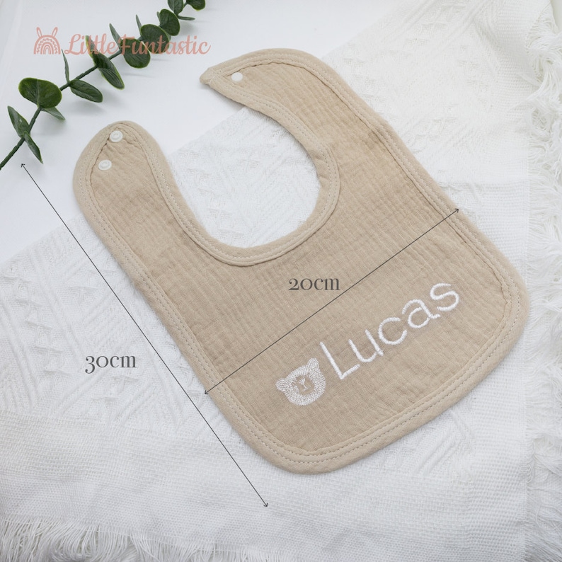 Personalized Embroidery Bib,custom Baby Bib,embroidery Baby Gift ...