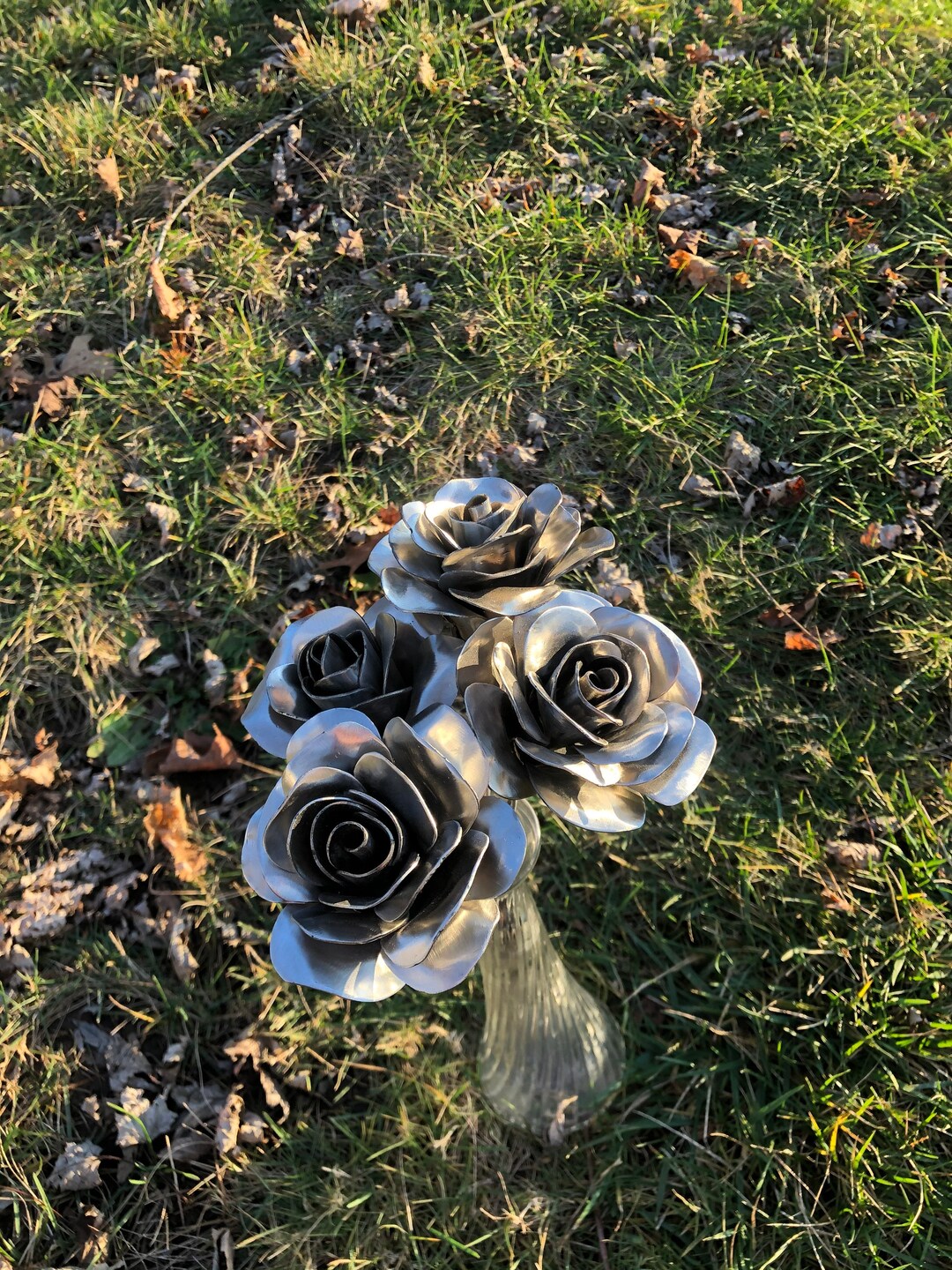 Stainless Steel Roses. - Etsy
