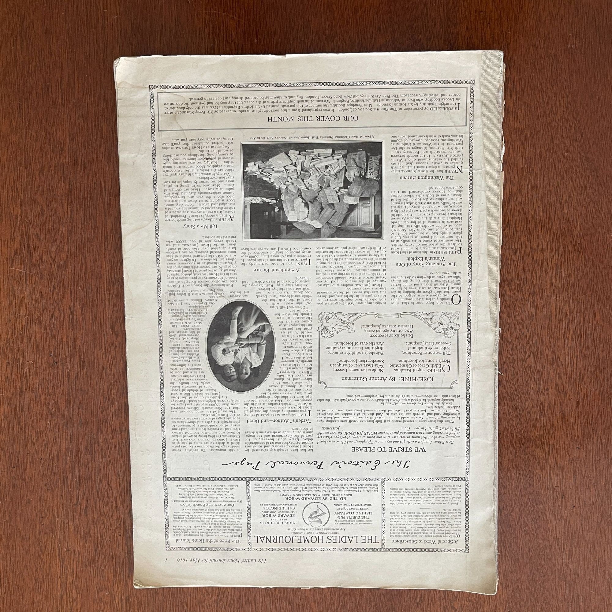 Vintage 1900 THE HOUSEHOLD Magazine Ads Articles 34 Pages Boston, MA - Etsy