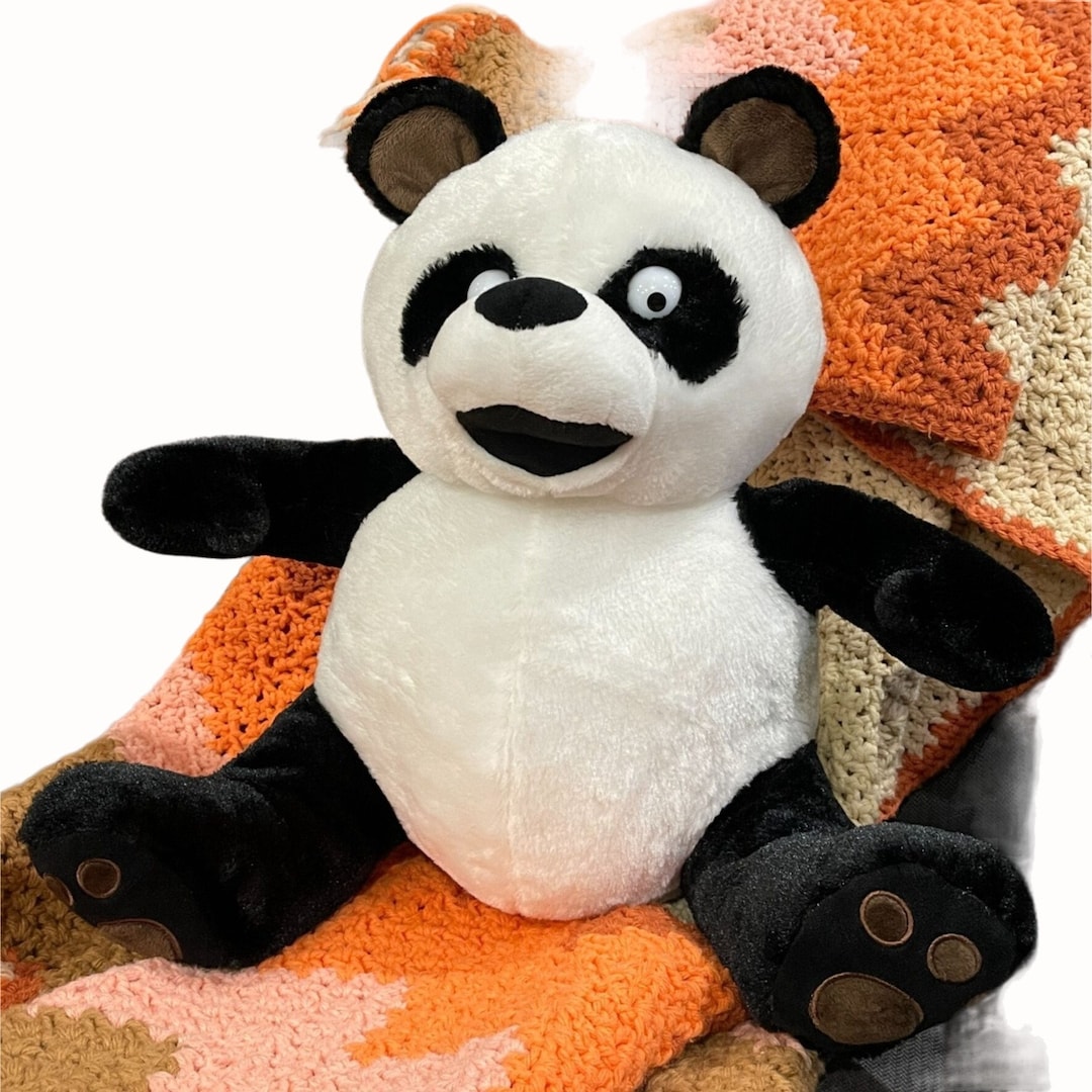 The Simpsons HOMER PANDA Bear 17 Plush Stuffed Animal Universal Studios ...