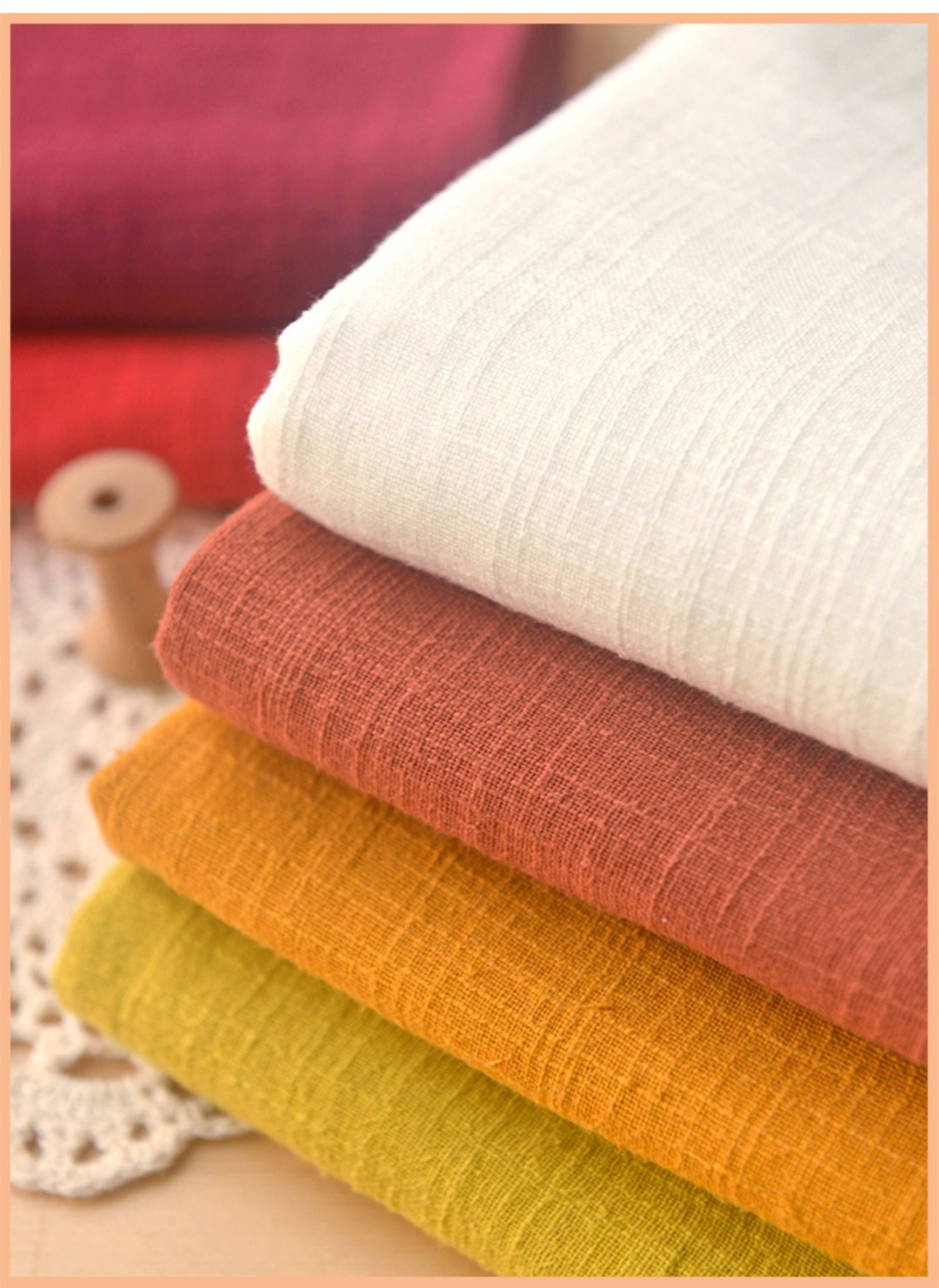 Double Layered Cotton Fabric Premium Quality Quilting Cotton Fiber ...