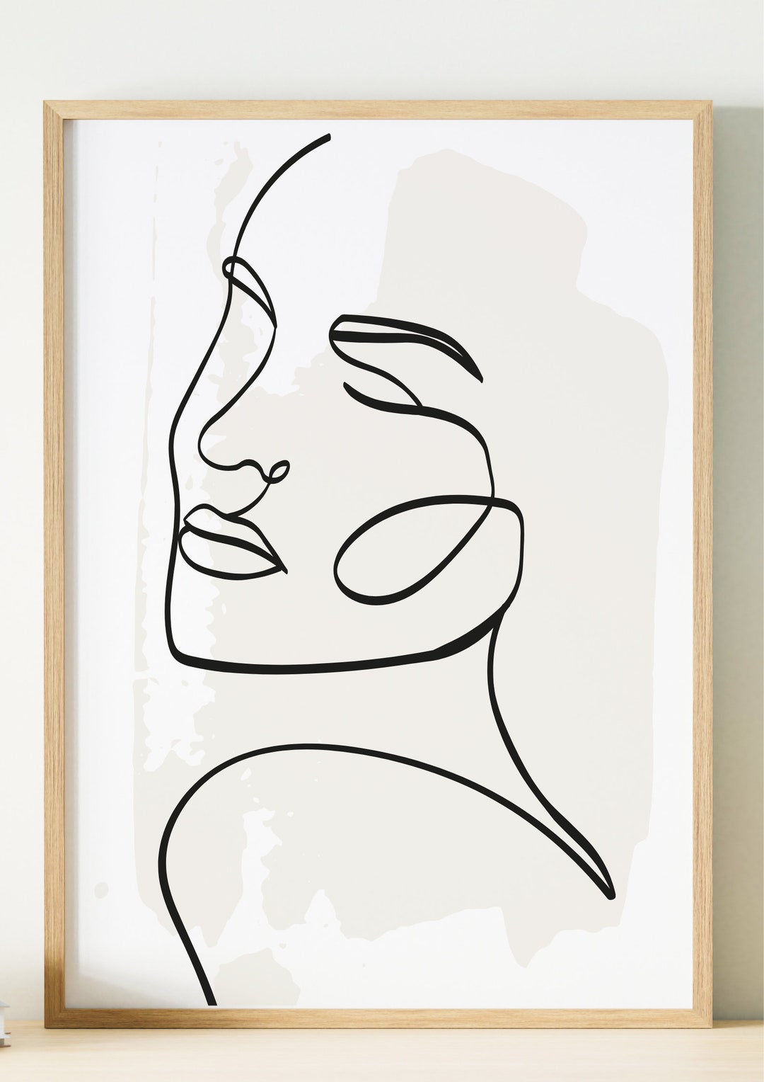 Woman's Body Art Print Abstract Line Print - Etsy