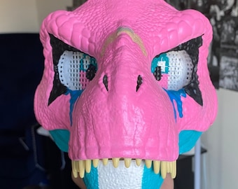 Dinosaur Furry Mask | Etsy UK