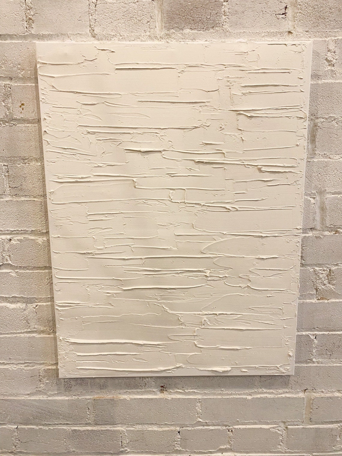 Textured Minimalist Art Beige Textured Abstract Art Plaster - Etsy