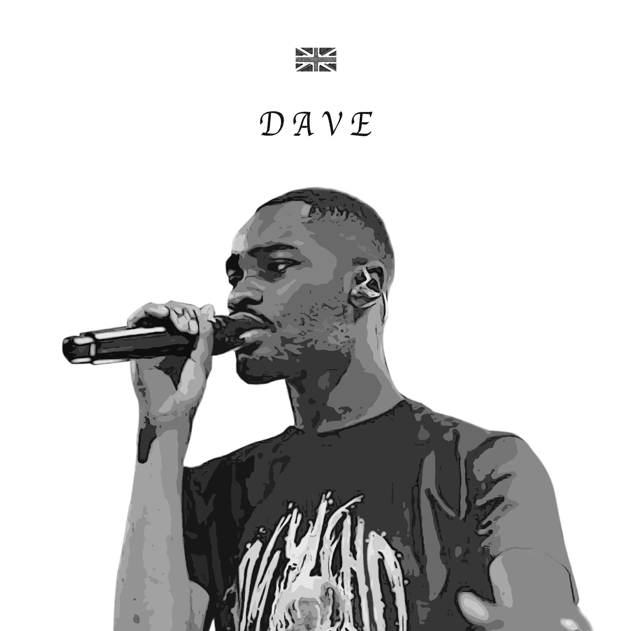 SANTAN DAVE POSTER / Dave / Pscychodrama / We're All Alone - Etsy Australia