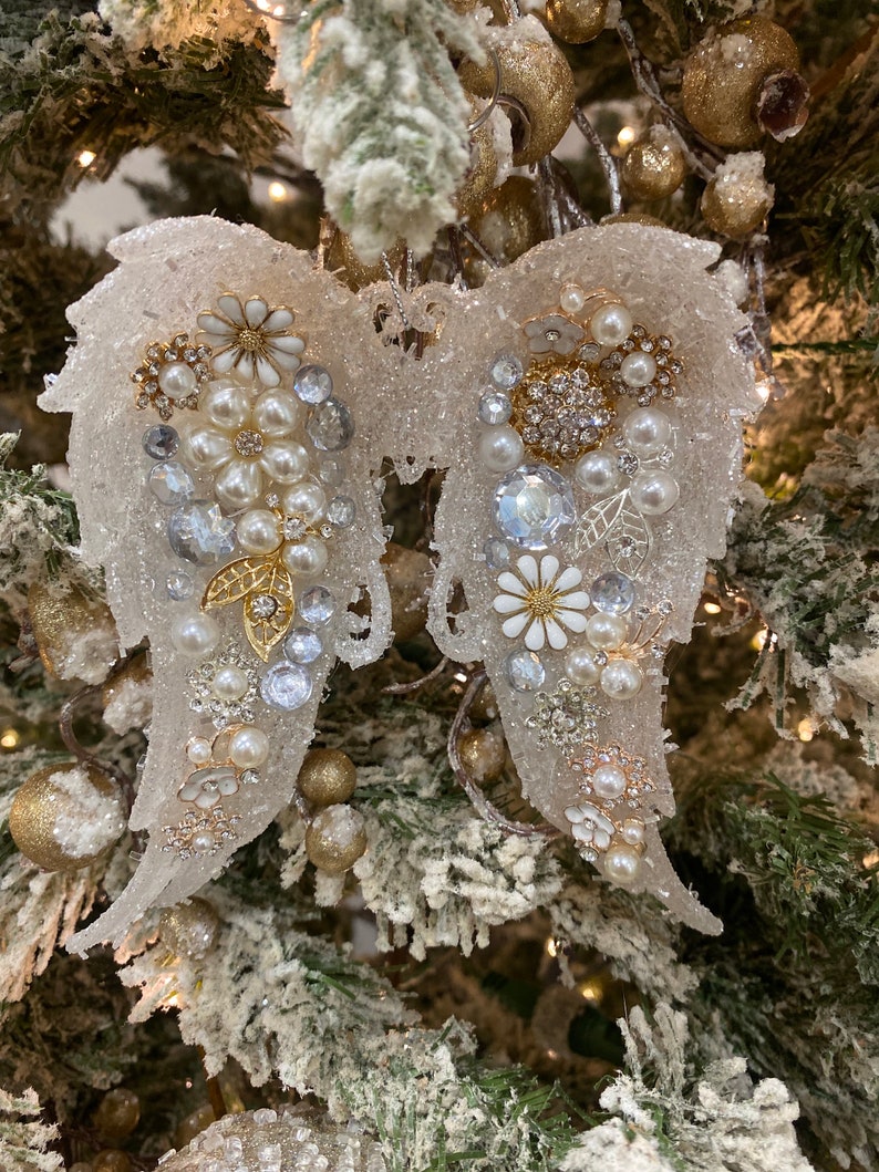 Angel Wings Keepsake Ornament - Etsy