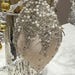 Ivory Snowfall Pearl Glass Finial Ornament - Etsy