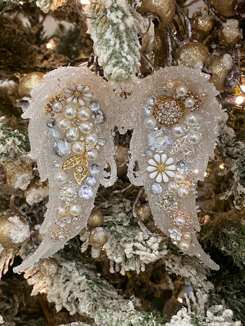 Angel Wings Keepsake Ornament - Etsy