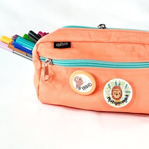 Custom Button Badge Pin-back Badge Personalized Badge Name - Etsy