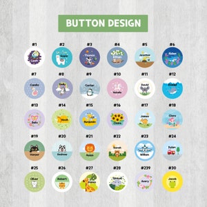 Custom Button Badge, Pin-back Badge, Personalized Buttom, 1.5 37mm for ...
