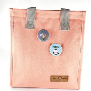 Custom Button Badge Pin-back Badge Personalized Badge Name - Etsy