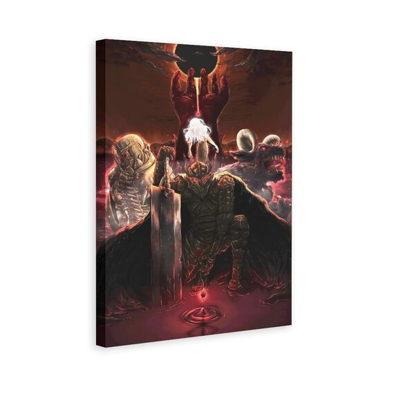 Berserk Eclipse Griffith X Casca Canvas Art Poster and Wall - Etsy