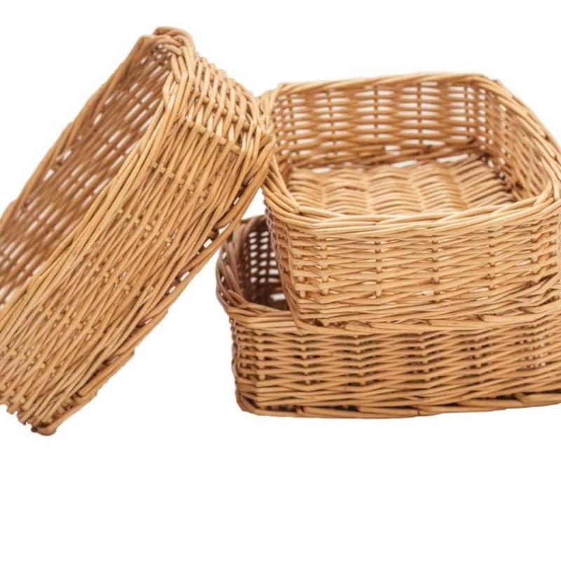 Small Wicker Basket - Etsy