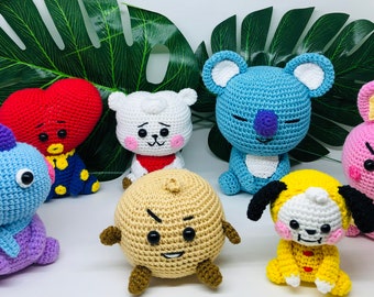 Crochet Pattern Amigurumi : Kpop Doll BTS Army Pattern PDF Crochet Doll ...