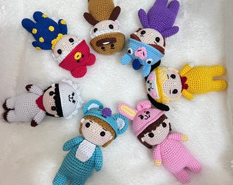 Crochet Pattern Amigurumi : Kpop Doll Amigurumi Pattern PDF Crochet ...